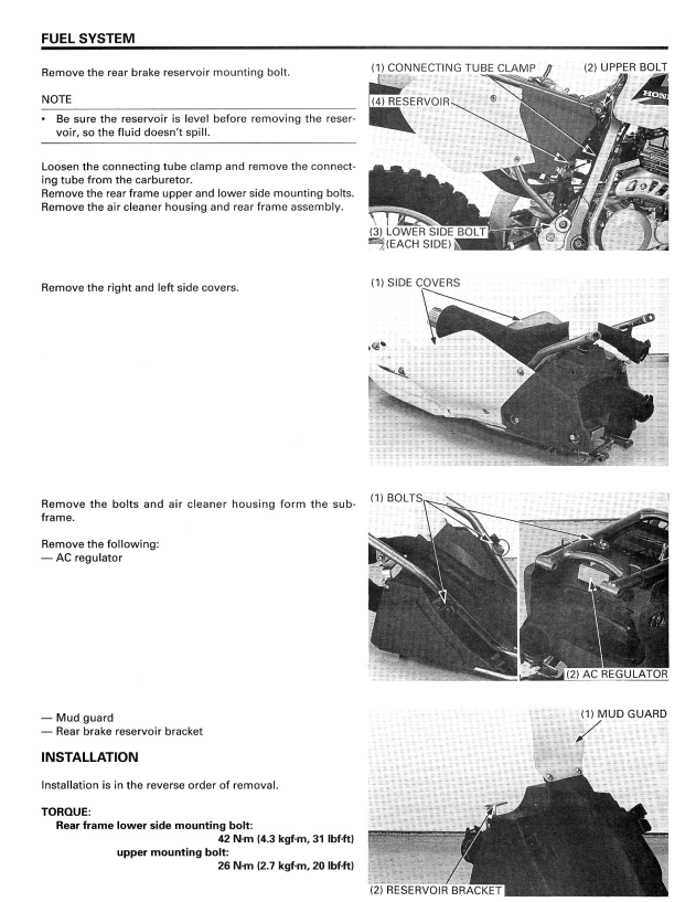 HONDA XR200R XR250R DIRT BIKE 1984-2004 WORKSHOP SERVICE REPAIR, OWNER