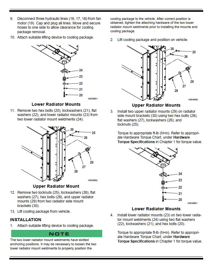 MILLER 4000 SERIES 4215 4215HT 4240HT 4275 4315 4365 NITRO SPRAYER SER