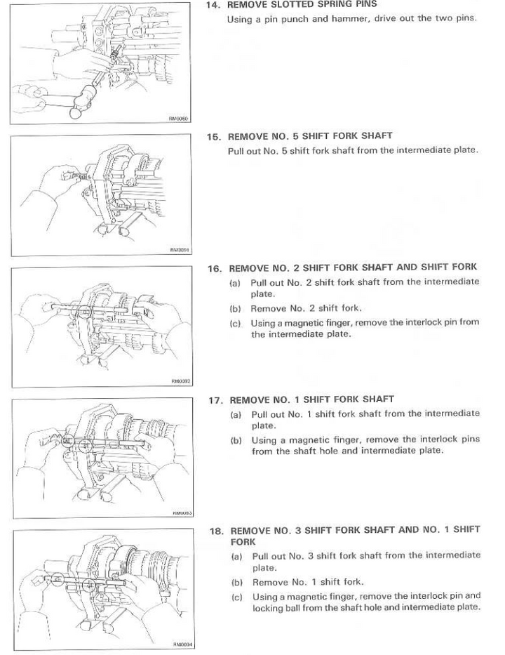 TOYOTA LANDCRUISER R151F GEARBOX TRANSMISSION WORKSHOP REPAIR MANUAL